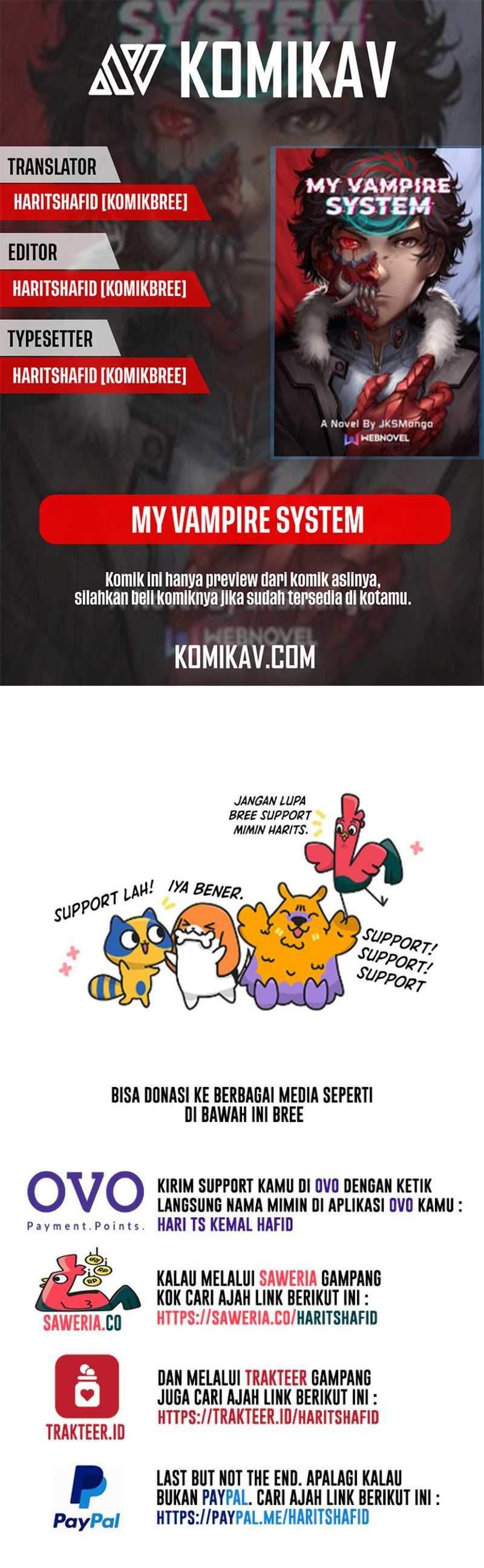 Komik My Vampire System Chapter 1 - Komikcast ID