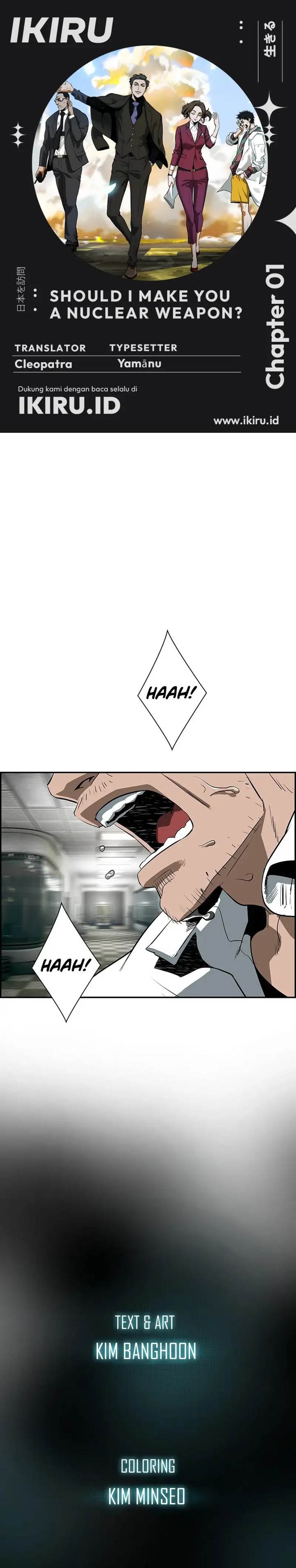 Komik Should I Make You a Nuclear Weapon? Chapter 1 Bahasa Indonesia ...