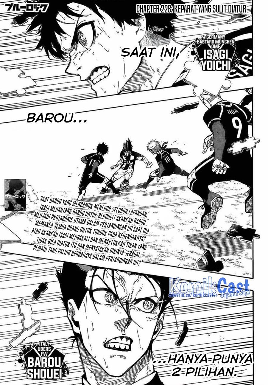 Komik Blue Lock Chapter 228 Bahasa Indonesia - KomikIndo