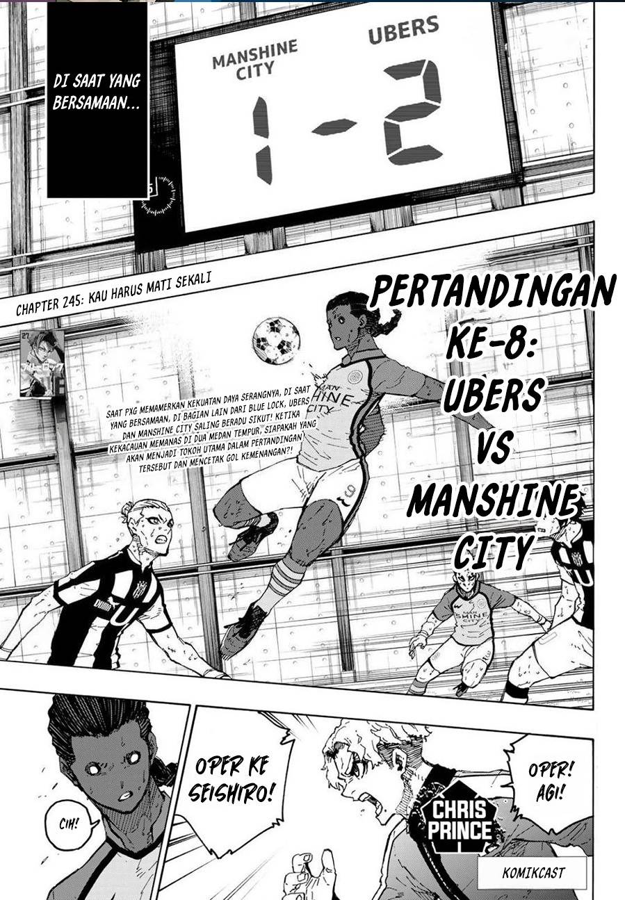 Komik Blue Lock Chapter 245 Bahasa Indonesia - KomikIndo