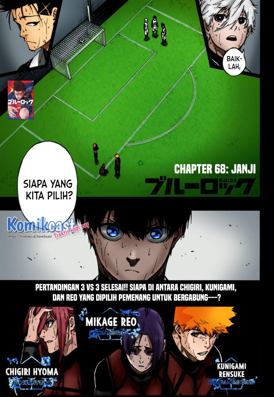 Komik Blue Lock Chapter 68 Bahasa Indonesia - KomikIndo