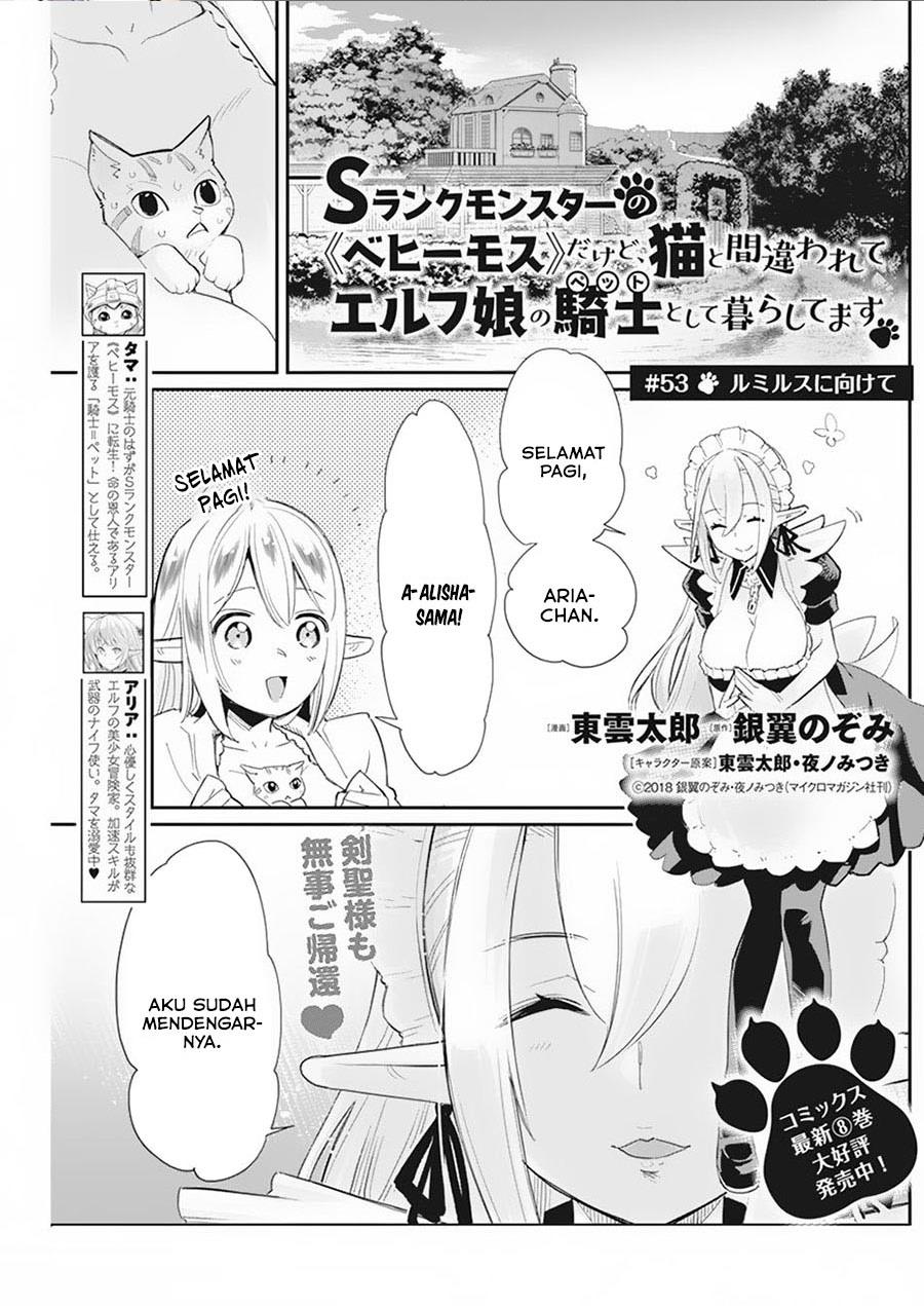 Komik S-Rank Monster no Behemoth Dakedo, Neko to Machigawarete Erufu ...